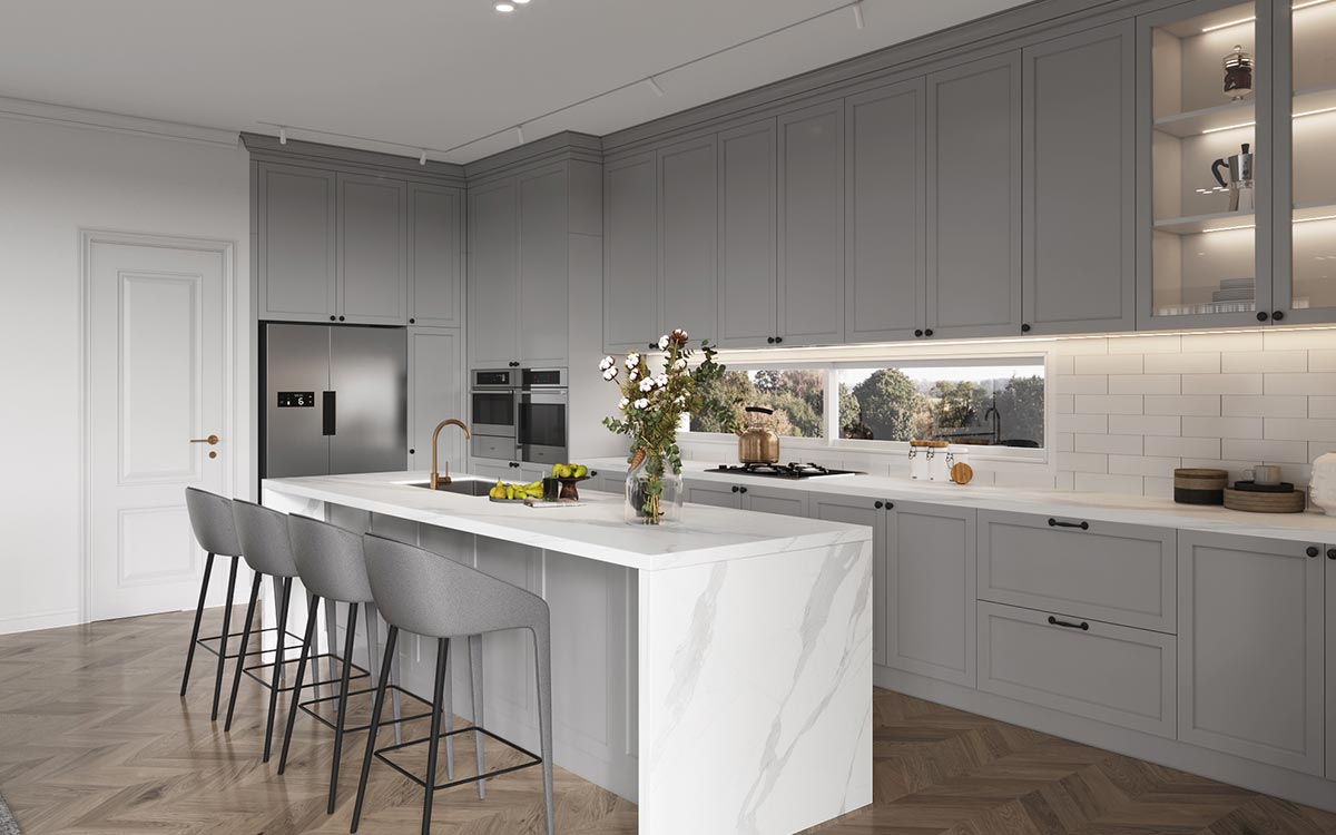 Modern Light Grey Kitchen Cabinets | Cabinets Matttroy Modern Light Grey Kitchen Cabinets | Cabinets Matttroy