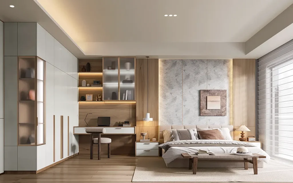 Wardrobe design for bedroom store
